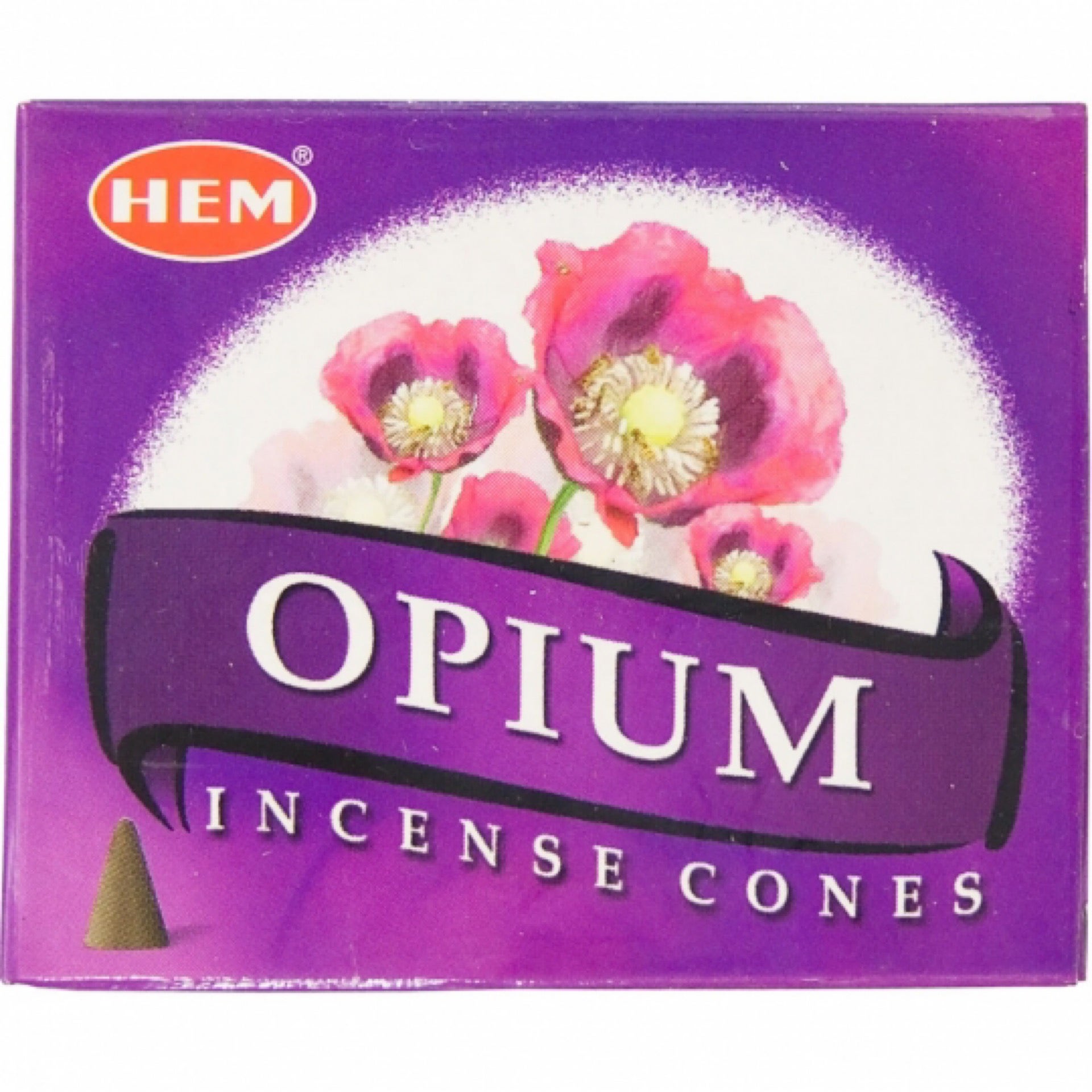 Hem Incense Cones Opium | Crone's Cupboard