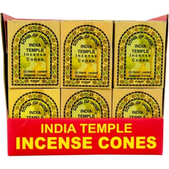 India Temple Cone Incense | Crone's Cupboard